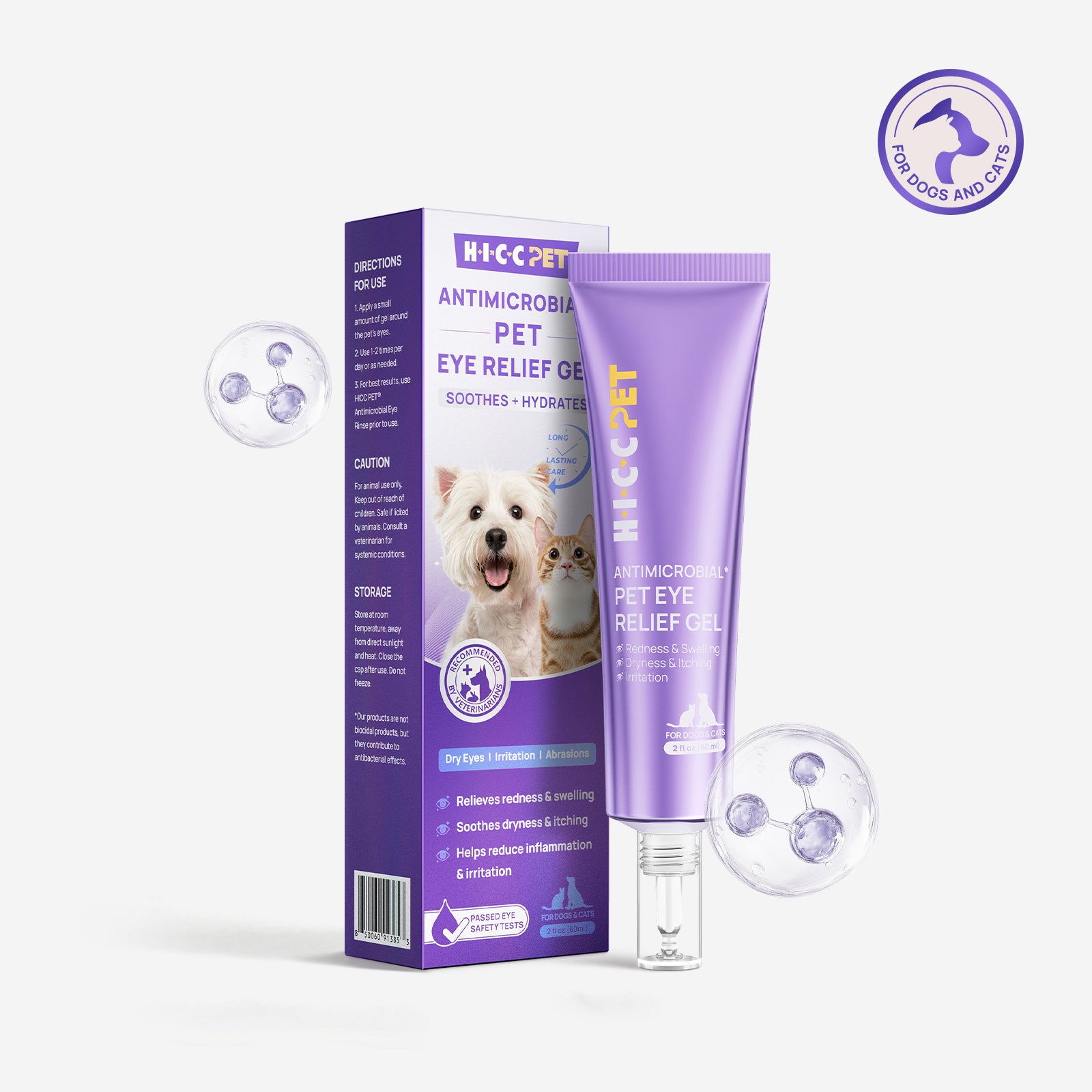 Eye Relief Gel for Dogs & Cats | HICC PET